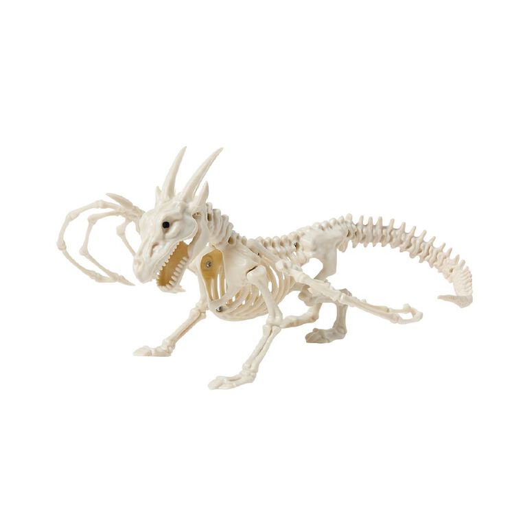 dragon skeleton flying