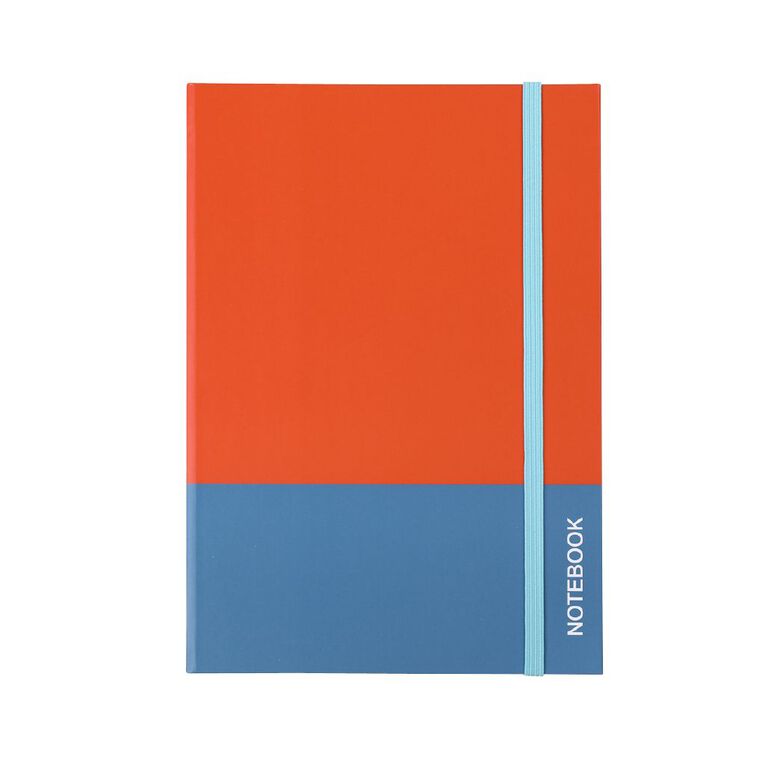 Uniti Colour Pop 2 Tone Notebook A5 Blue A5 Blue | The Warehouse