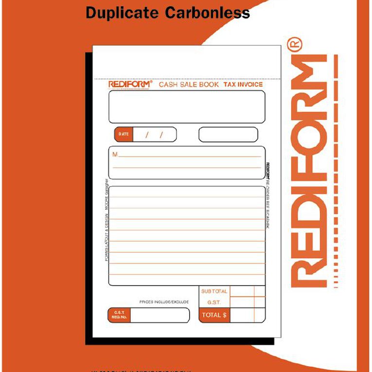 Rediform Multipurpose Book Triplicate 50 Sets Orange A5 Orange | The ...