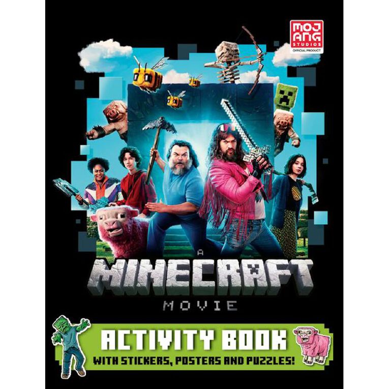 Minecraft Movie Activity Book | The Warehouse