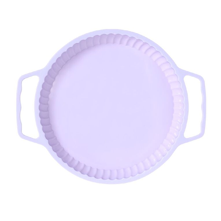 Living & Co Silicone Tart Baking Dish Lilac Lilac | The Warehouse