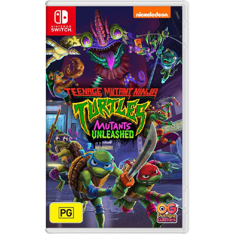 Nintendo Switch Teenage Mutant Ninja Turtles Mutants Unleashed | The ...