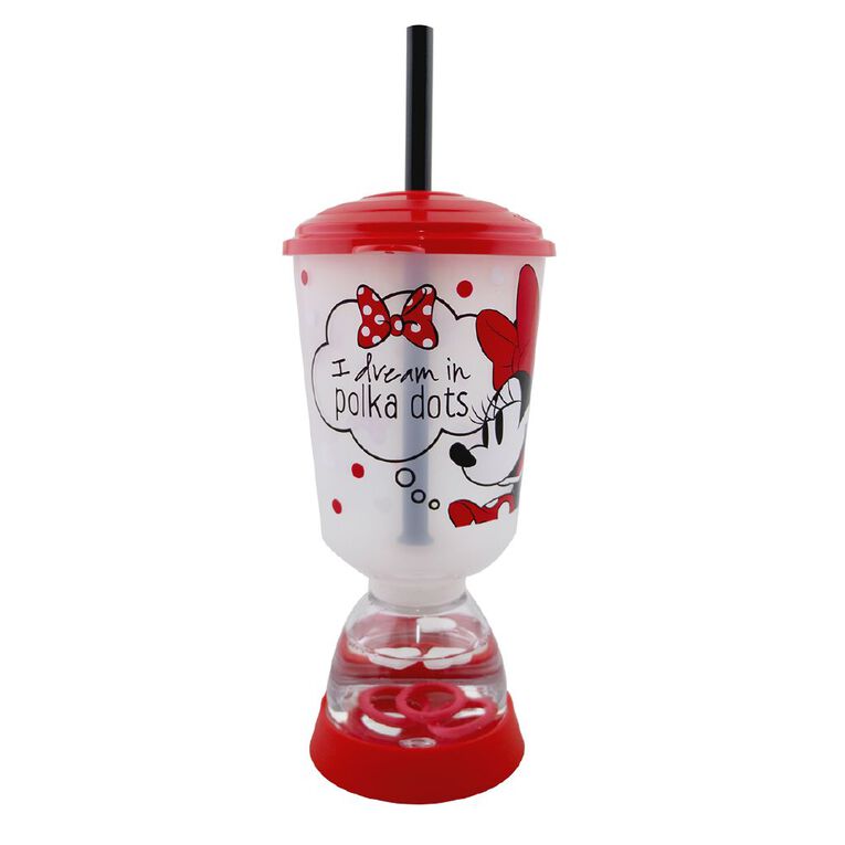 Minnie Mouse Disney Reusable Disney Fun Float Sipper | The Warehouse