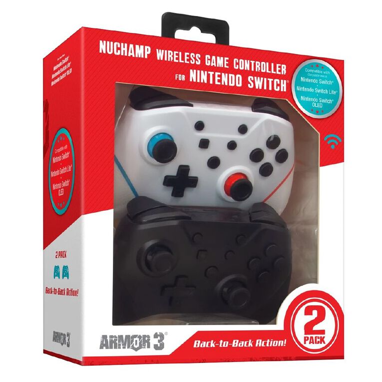 Hyperkin NuChamp Wireless Controller For Nintendo Switch Double Pack ...