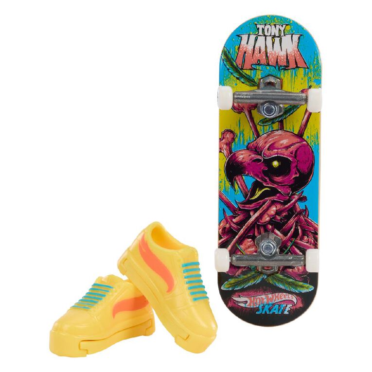 Hot Wheels Skate Neon Bones Tony Hawk Fingerboard & Shoe Assorted | The ...