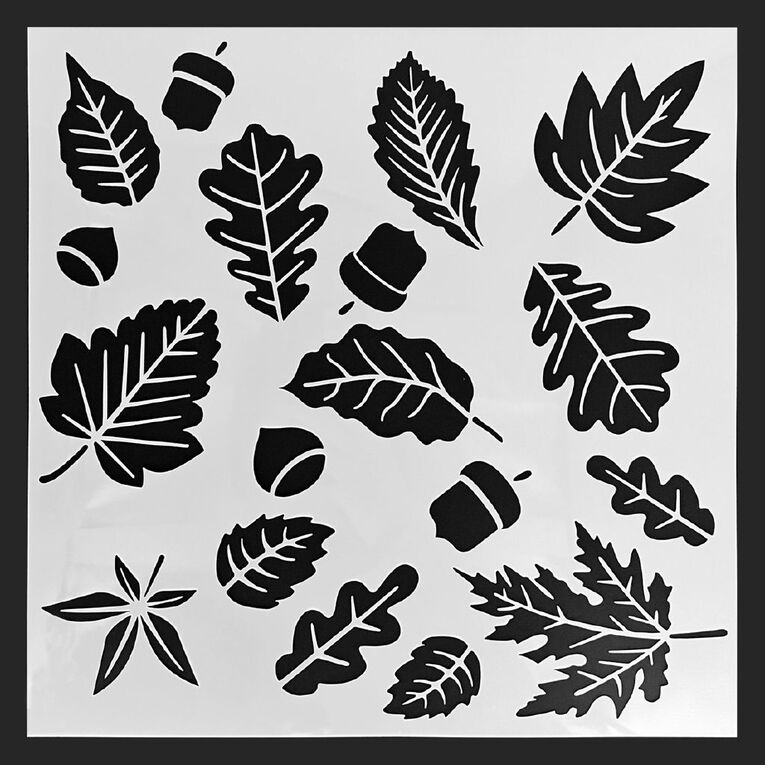 Uniti Stencils Nature 4 Set 12 inch | The Warehouse