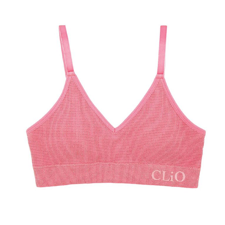 Clio Girls' Padded Bralette Pink | The Warehouse