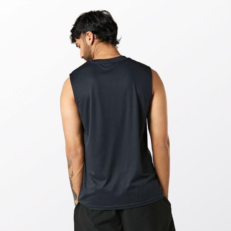 Fila Men's Amos Tank Black | The Warehouse