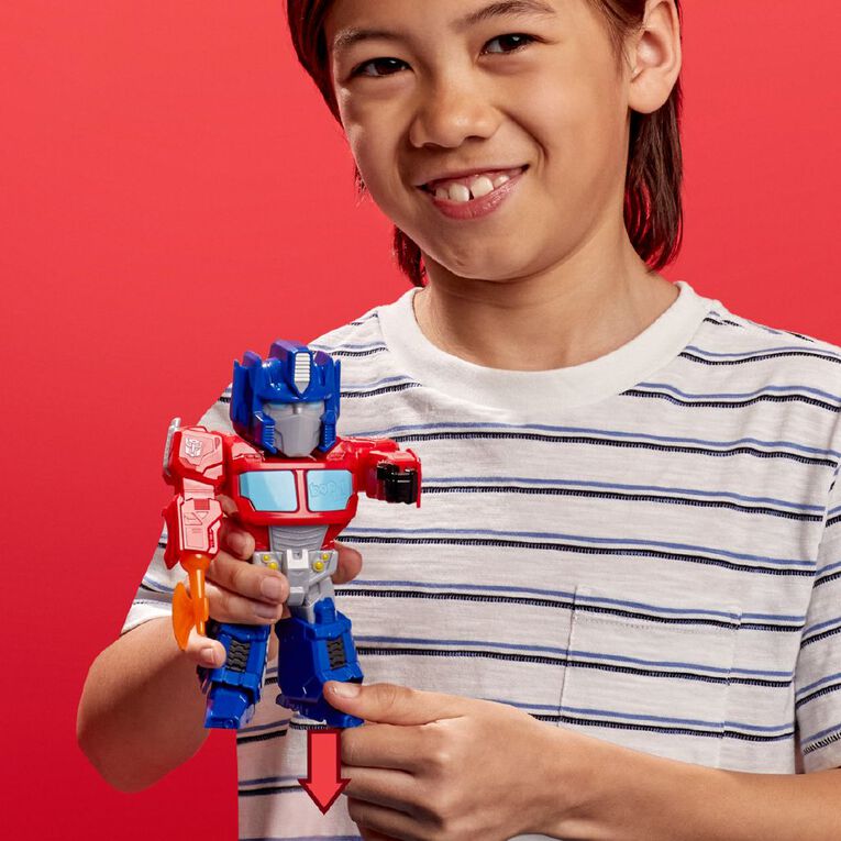 Hasbro Optimus Prime Bop It Game | The Warehouse