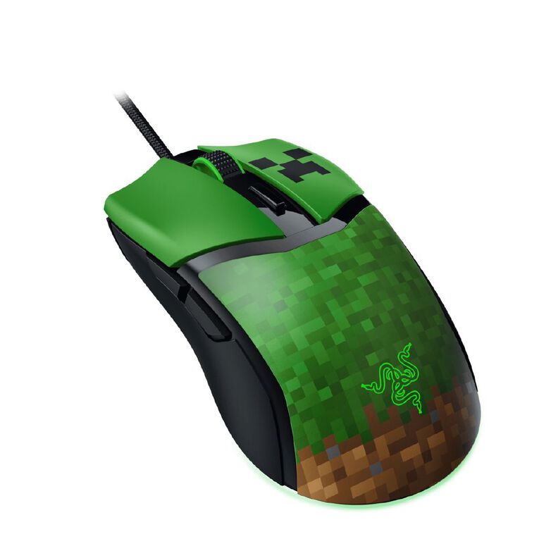 Razer Cobra Customisable Gaming Mouse Minecraft Edition | The Warehouse