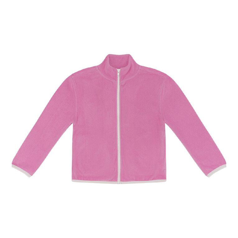 Young Original Microfleece Zip-Thru Pink Mid | The Warehouse
