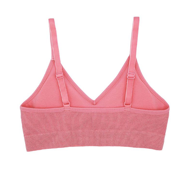 Clio Girls' Padded Bralette Pink | The Warehouse