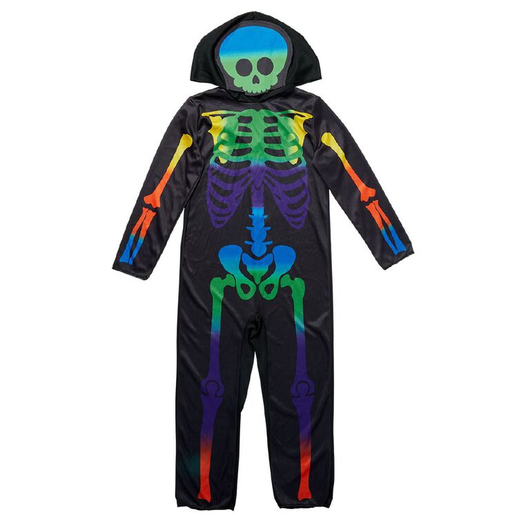Seasons Bright Skeleton Costume 8-10 Years | The Warehouse