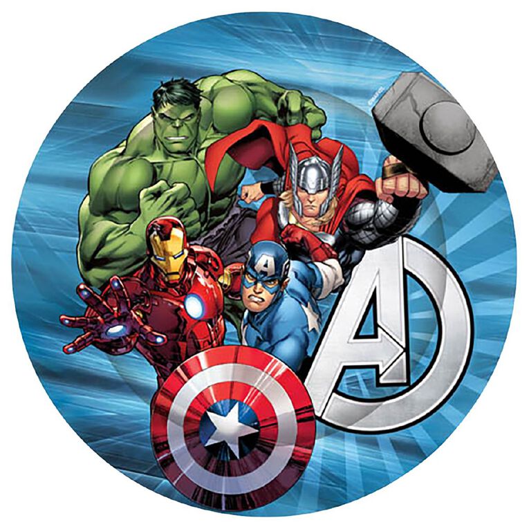 Avengers Artwrap Paper Plates 8 Pack 23cm | The Warehouse