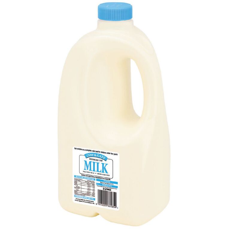 Cow & Gate Reduced Fat Light Blue Milk 2L | The Warehouse