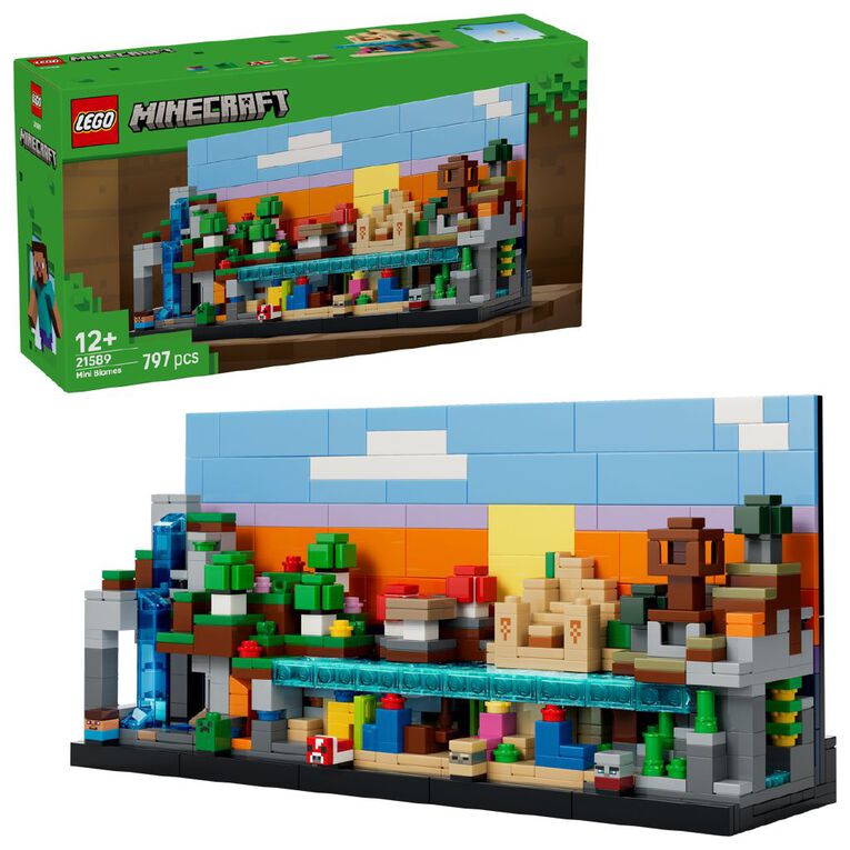 LEGO Minecraft Mini Biomes 21589 | The Warehouse