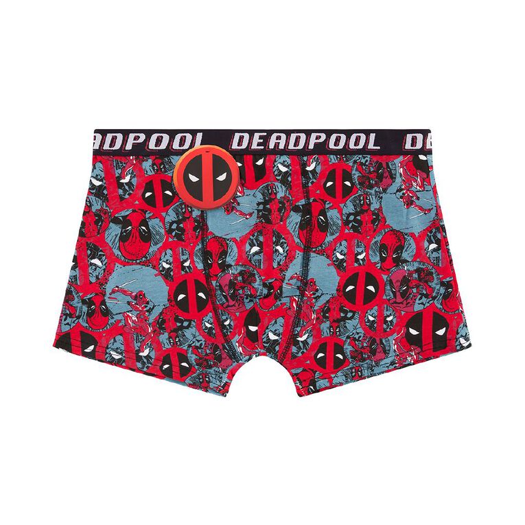 Disney Deadpool Men's Trunks Grey | The Warehouse