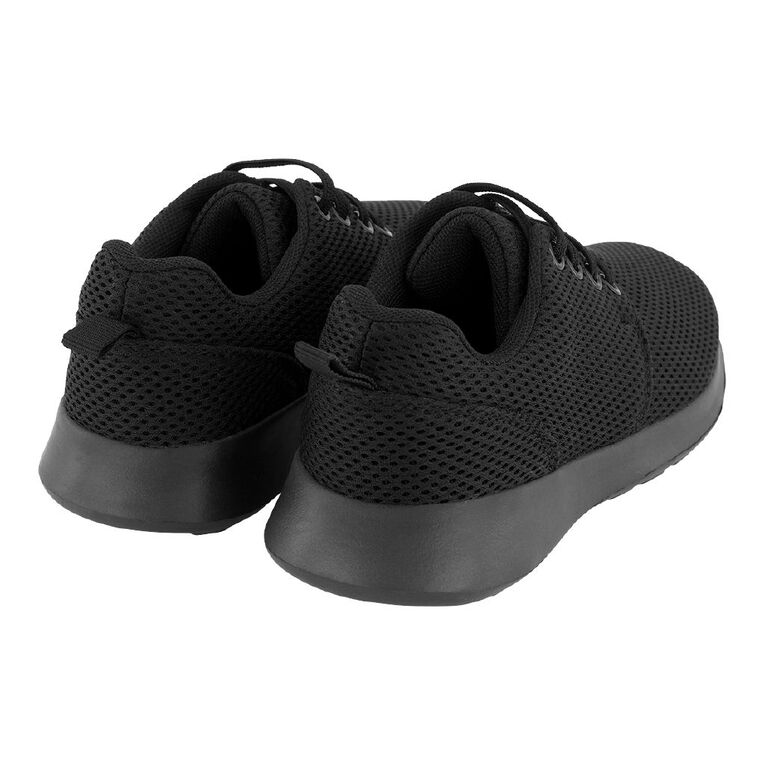 Active Intent Senior Track Trainers Black | The Warehouse