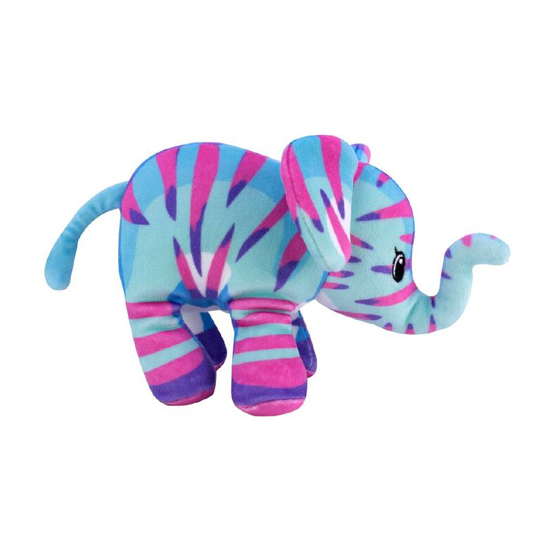 Pop Art Soft Mini Elephants Assorted | The Warehouse