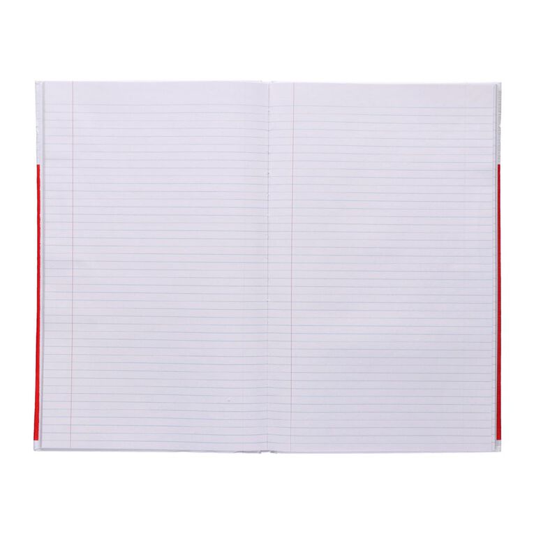 WS Exercise Book 2B6 7mm Ruled Hardcover 94 Leaf Red Red Mid Red Mid ...