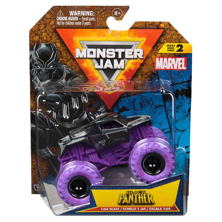 Monster Jam Marvel 1:64 Single Pack Assorted Assorted | The Warehouse