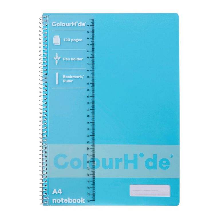 ColourHide Notebook 120 Pages Sky Blue Sky Blue | The Warehouse