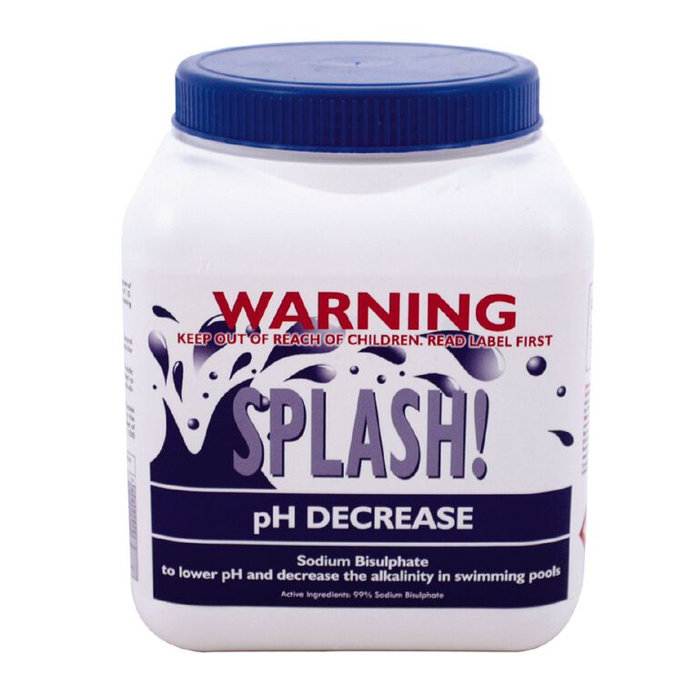 Splash PH Decrease 2kg | The Warehouse