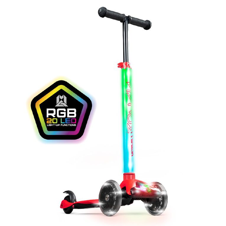 Zycom Zipper Lumen Scooter Black/Red Black/Red | The Warehouse