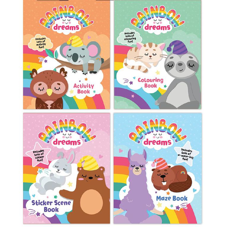 Bubble Sticker Activity Case: Rainbow Dreams | The Warehouse