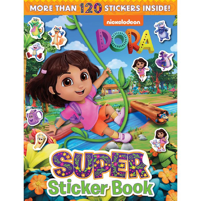 Nickelodeon: Dora Super Sticker Book | The Warehouse