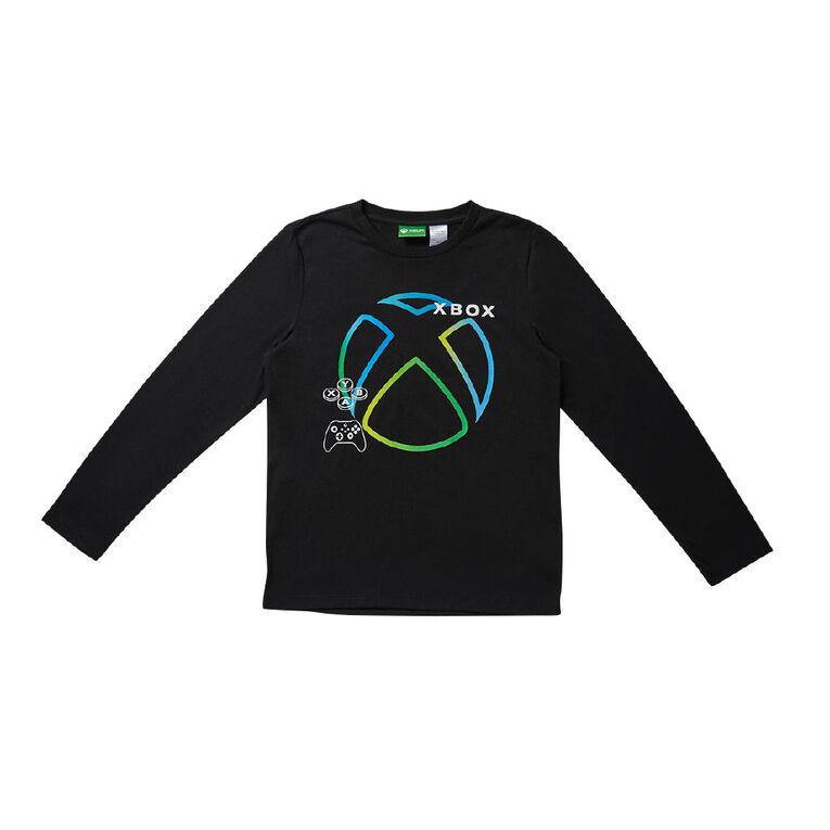 XBOX Kids' Long Sleeve Tee Black | The Warehouse
