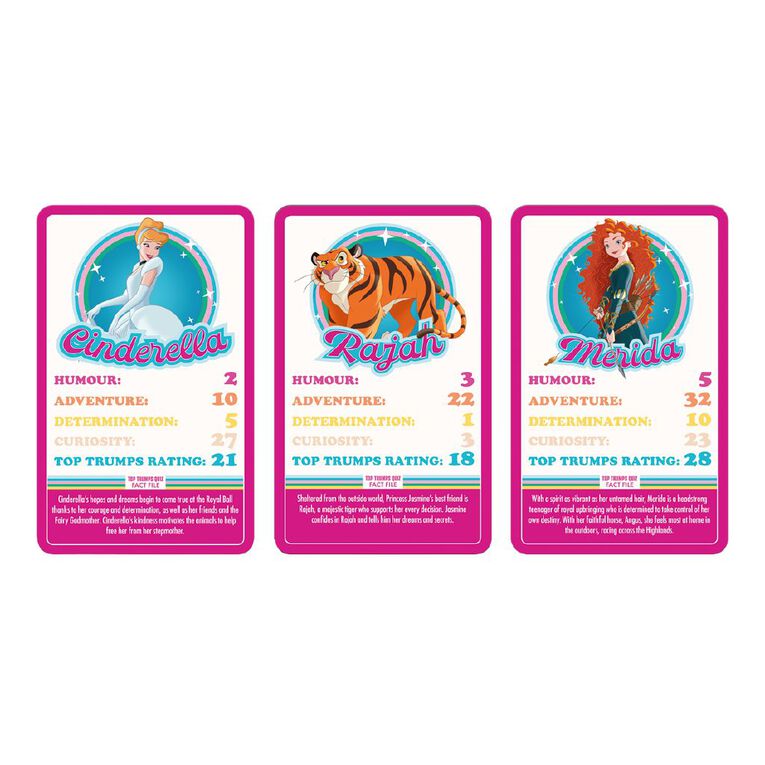Disney Princess Top Trumps Game | The Warehouse