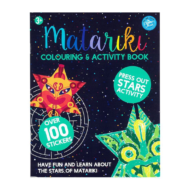Matariki Colouring & Activity Book by Isobel Te Aho-White | The Warehouse