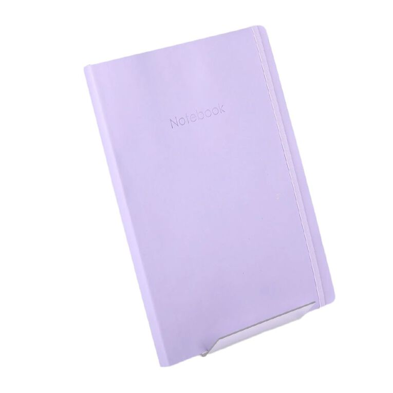 Uniti Colour Pop Soft Touch Notebook Purple Mid A4 Purple Mid | The ...