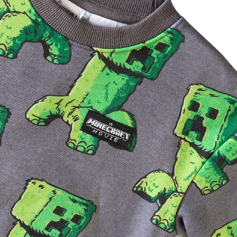 Minecraft Minecraft sweatshirt Grey Mid | The Warehouse