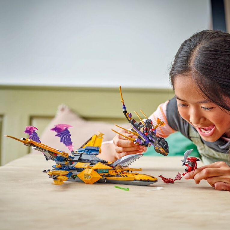 LEGO Ninjago Ras and Arin's Super Storm Jet 71833 | The Warehouse