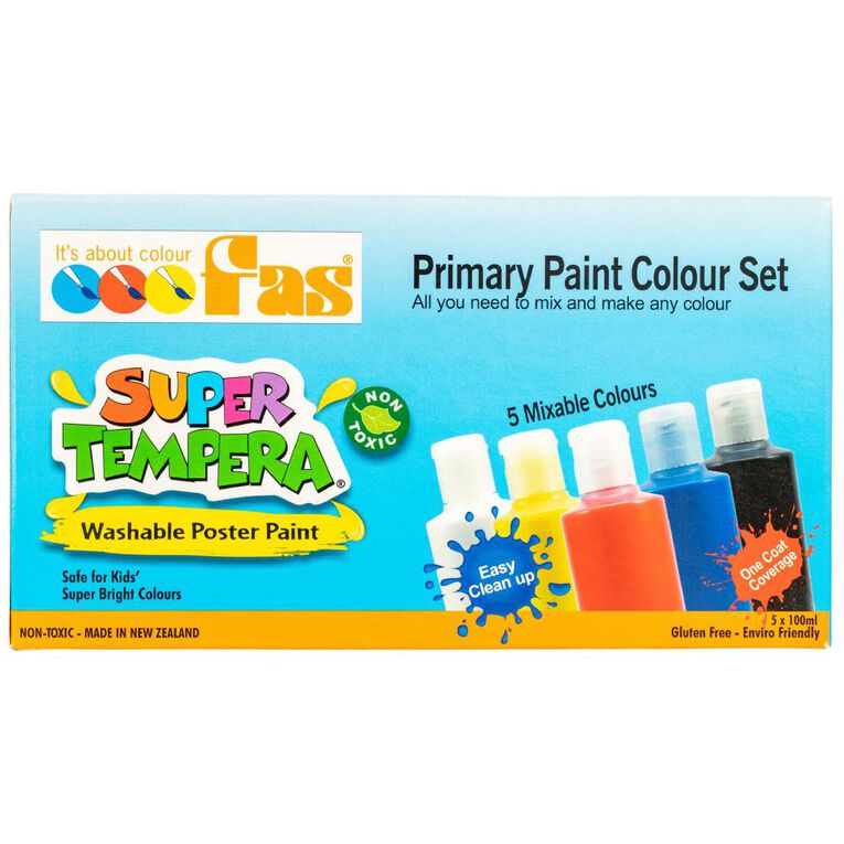 FAS Primary Paint Colour Set | The Warehouse