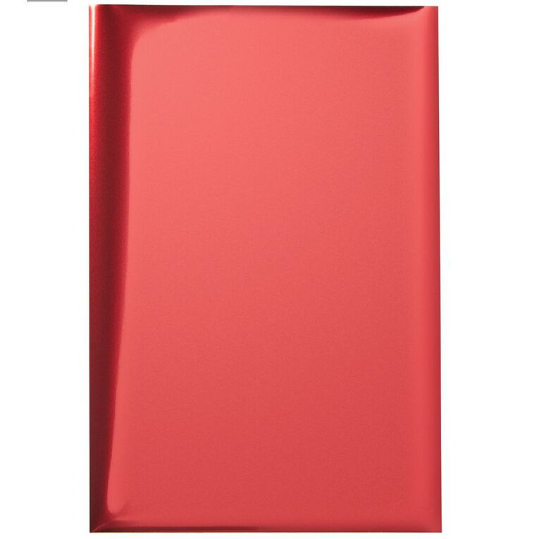Cricut Transfer Foil Sampler 4 Inch x 6 Inch Ruby Red Mid 24 Pack Red ...