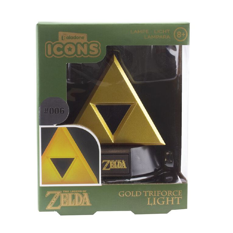 Paladone Zelda Triforce Icon Light | The Warehouse