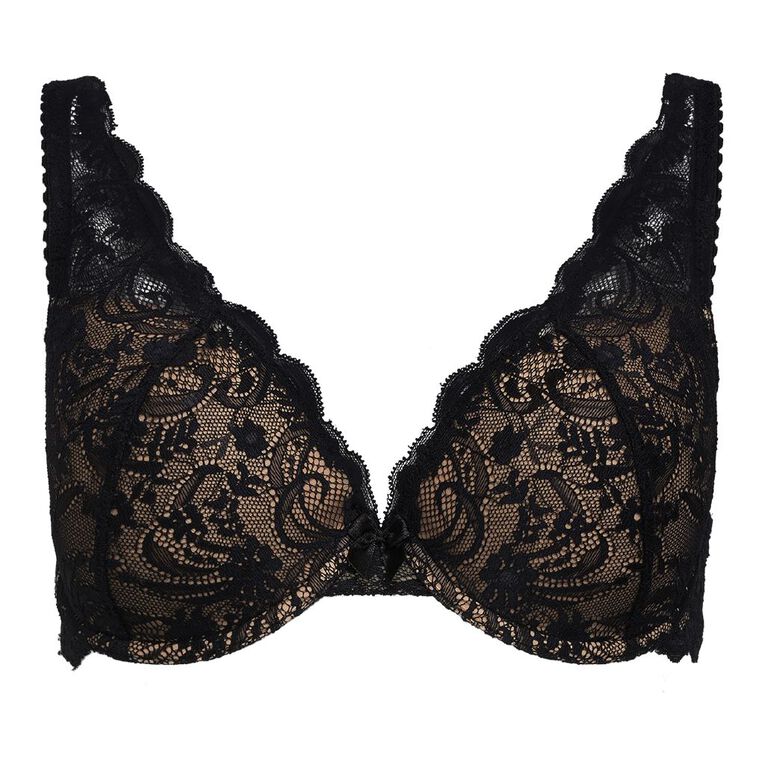 H&H Women's Florence Contour Bra Black | The Warehouse