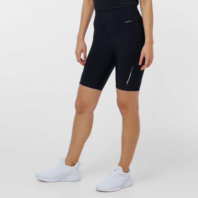 Active Intent Women's Compression Fit Shorts Black | The Warehouse