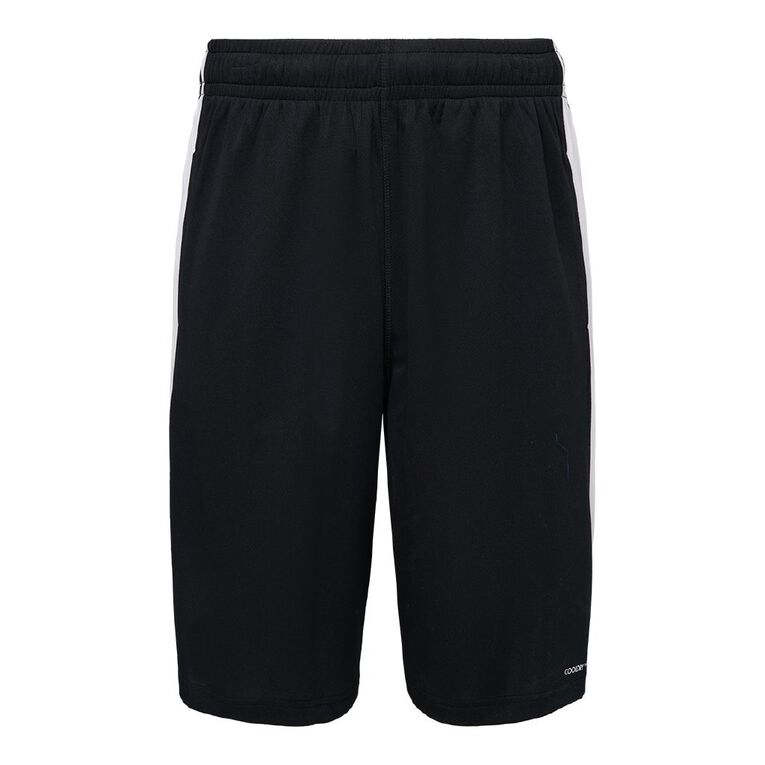 Active Intent Men's Panel Basketball Shorts Black | The Warehouse