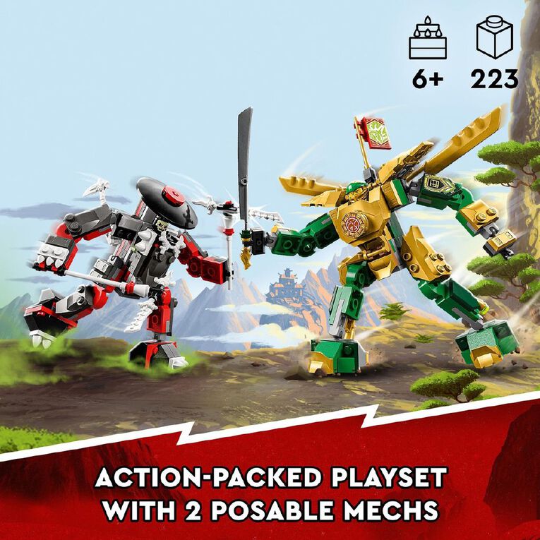 LEGO Ninjago Lloyds Mech Battle EVO 71781 | The Warehouse