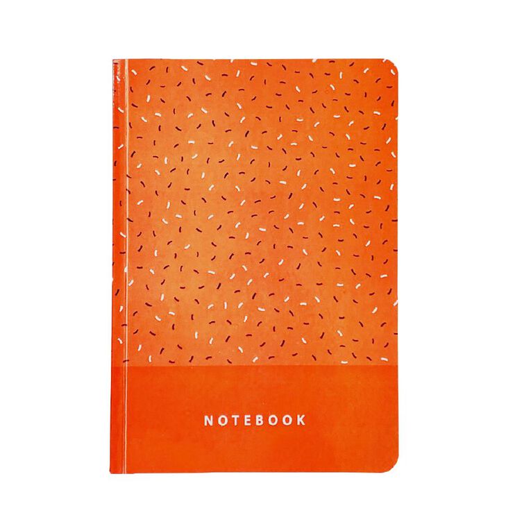 Uniti Journal Softcover 120gsm Flecks Orange A5 Orange | The Warehouse