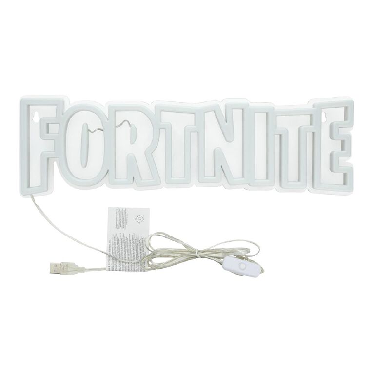 Paladone Fortnite Wall Mountable LED Neon Light | The Warehouse