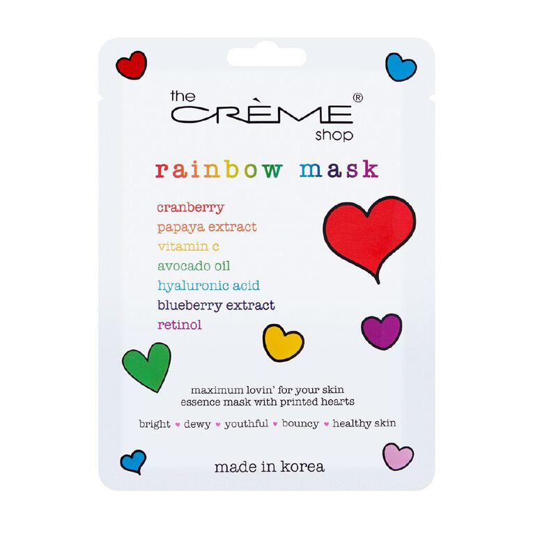 The Creme Shop Sheet Mask Rainbow Remedy | The Warehouse