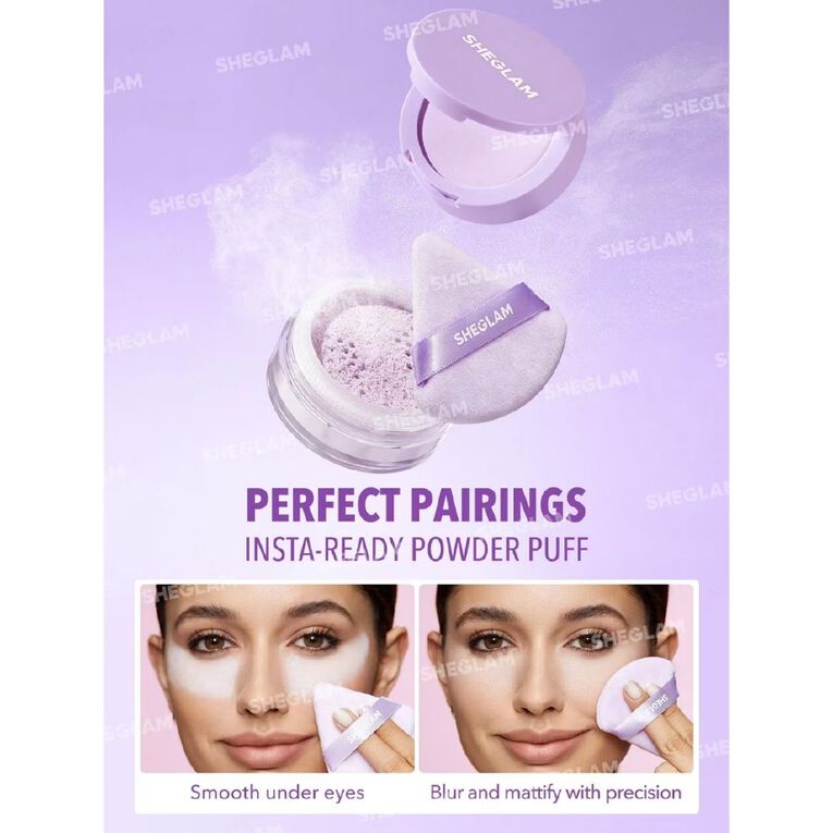 Sheglam Insta Ready Face And Under Eye Setting Powder Duo Taro 14g ...