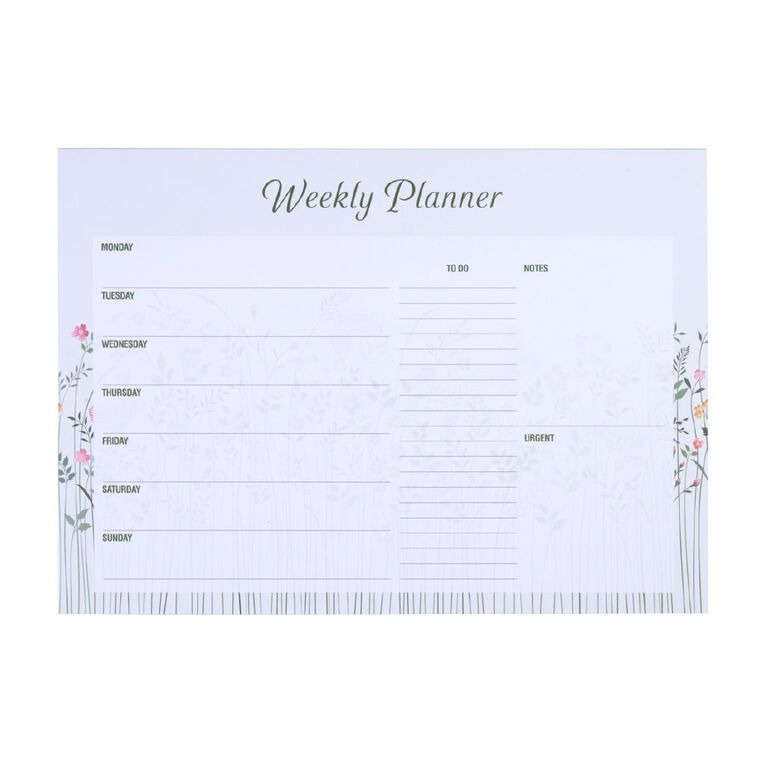 WS 2025 Undated Planner Pad | The Warehouse