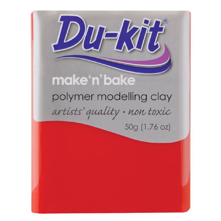 Du-kit Clay Scarlet Red 50g | The Warehouse