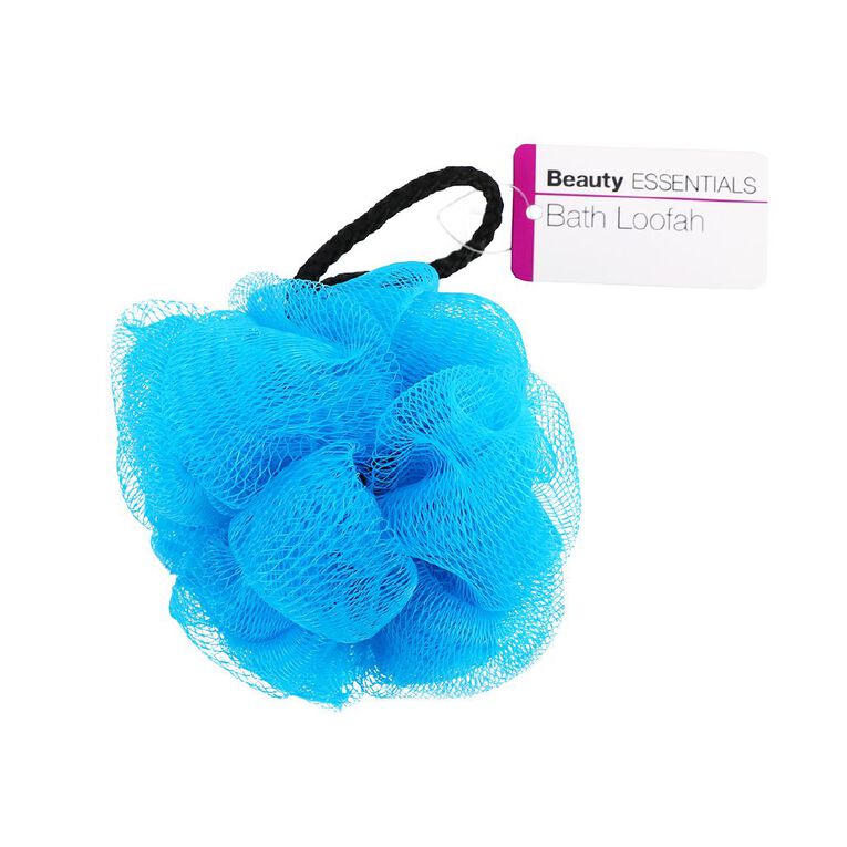 Beauty Essentials Bath Poof Assorted 40g Assorted | The Warehouse